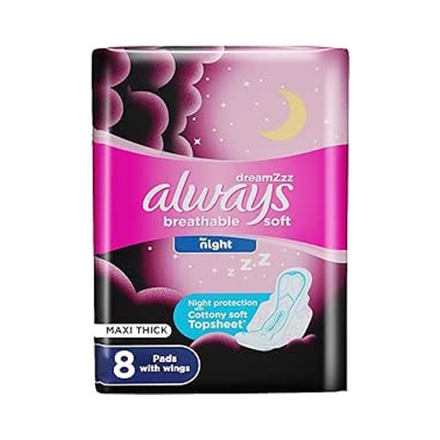 Always Sensitive Night - 8 Pads