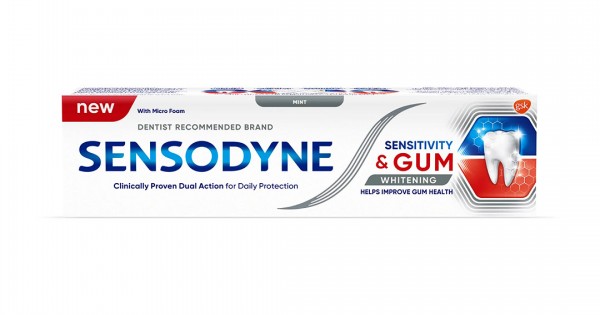 Sensodyne Sensitivity AND Gum Whitening Toothpaste 75ml