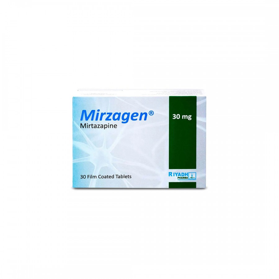 MIRZAGEN 45MG TAB 30'S