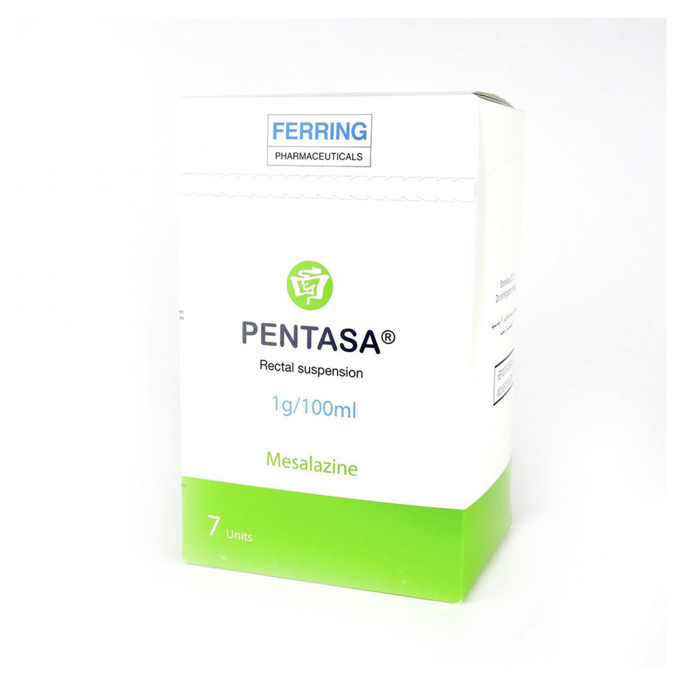 PENTASA 1% ENEMA VIAL 7'S