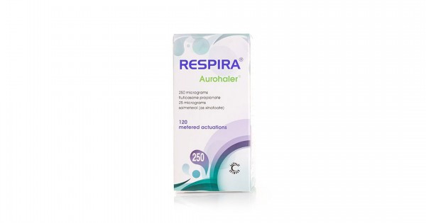 RESPIRA AUROHALER 250MCG