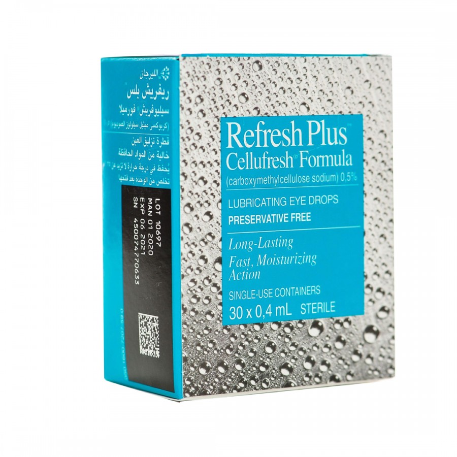 Refresh Plus Eye Drops 0.4 ml 30'