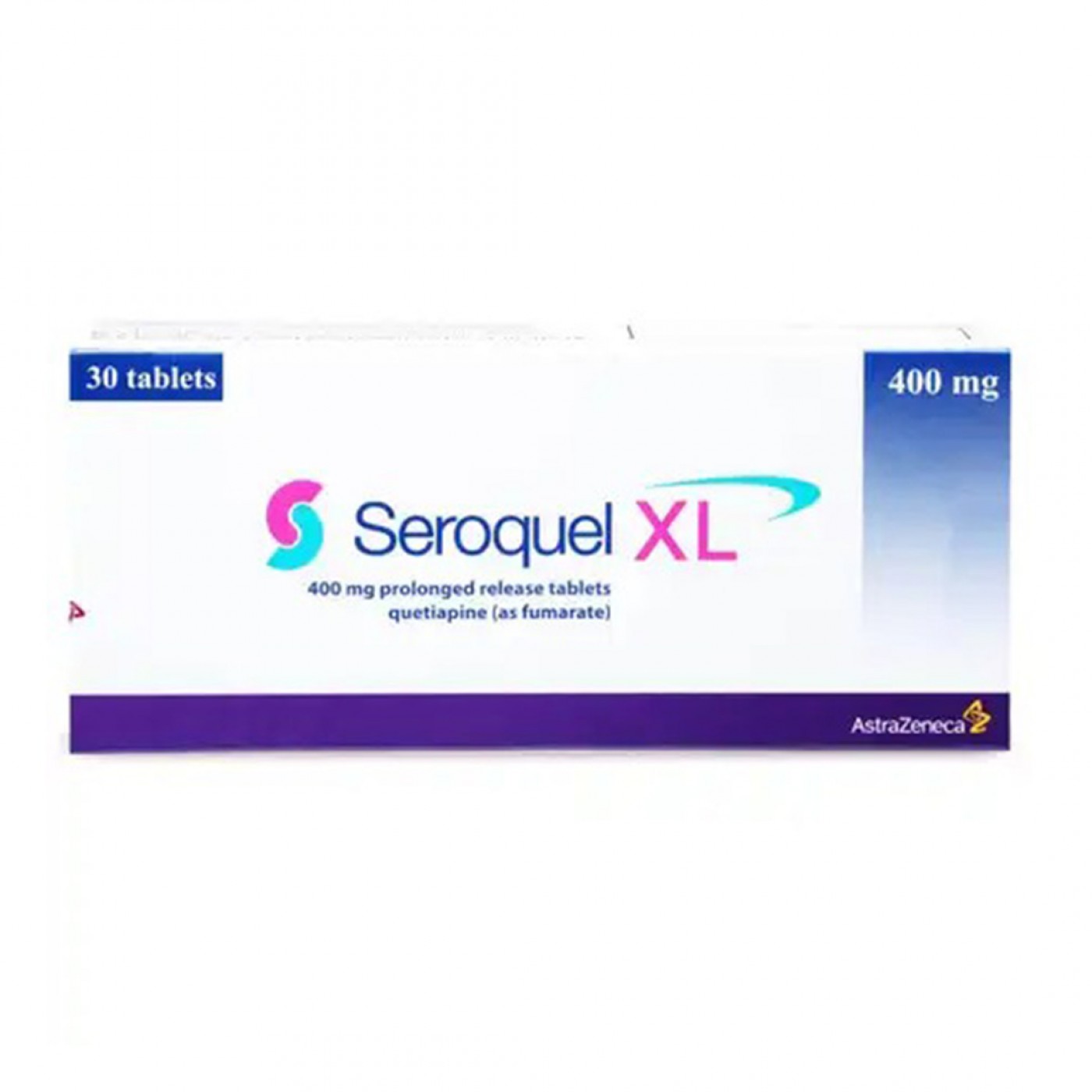 SEROQUEL XL 400MG TAB 30'S
