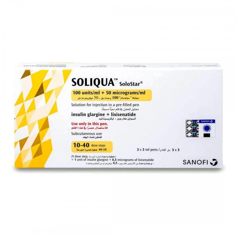 SOLIQUA SOLOSTAR 10/40 DOSE